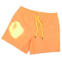 China Oem Factory Manufacturer Custom Logo Skin Friendly Color Changing Swim Trunks Cool Quick Dry Board Shorts for sale