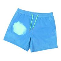 China Oem Factory Manufacturer Custom Logo Skin Friendly Color Changing Swim Trunks Cool Quick Dry Board Shorts for sale