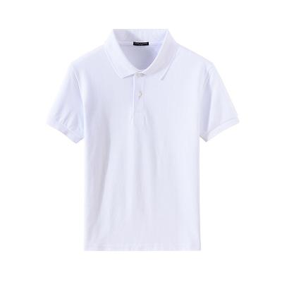 China Oem Factory Manufacturer Custom Logo Classic Fit Short Sleeve Logo Solid Soft Cotton Golf Shirt for sale