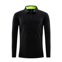China Oem Factory Manufacturer Custom Logo Golf Polo Shirts Quick Dry Long Sleeve Shirts Mens for sale