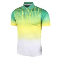 China Oem Factory Manufacturer Custom Logo Golf Polo Shirts Ping Pong Badminton Sports Team Uniform for sale