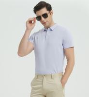 China Oem Factory Manufacturer Custom Logo Ice Polo Business Casual Golf Polo Shirt for sale