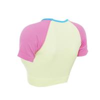 China Oem Factory Manufacturer Custom Logo Short Sleeve OEM T Shirts Fast Dry Womens Yoga T Shirts for sale