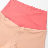 China Oem Factory Manufacturer Custom Logo Cinnamon Pink Ladies Sports Bras Adults Yoga Track Suit for sale