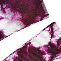 China Oem Factory Manufacturer Custom Logo Sports Bras Tie Dye Seamless Cropped Tank Top for sale
