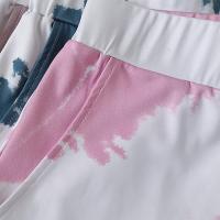 China Oem Factory Manufacturer Custom Logo Quick Dry Tie Dye Ladies Sports Bras Women Sports Bras And Shorts for sale