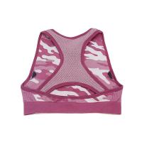 China Oem Factory Manufacturer Custom Logo Spandex Ladies Sports Bras Army Camo Women Racer Back Tank for sale