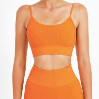 China Polyester Cotton Women Fitness Top Supportive Workout Bra For Dancing for sale