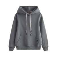 China Custom XS To 4XL Unisex 100% Cotton Blank Hoodies With Pocket for sale