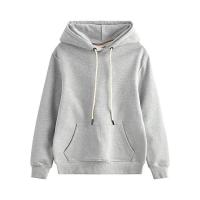 China Custom XS To 4XL Unisex 100% Cotton Blank Hoodies With Pocket for sale