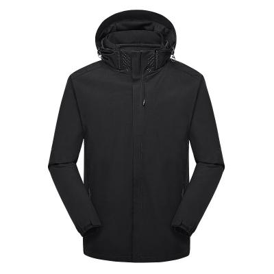 China OEM Water Resistant Outdoor Windbreaker Jacket Adults Men Hooded Windbreaker for sale