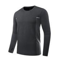 China OEM ODM Men Training Quick Dry Tops 100% Polyester Summer Running Hoodie for sale