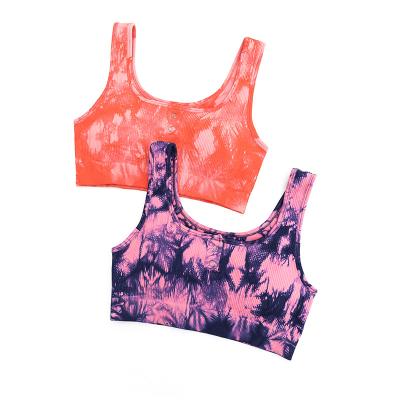 China OEM Floral Ladies Sports Bras Yoga Bra And Leggings Sexy Tracksuit for sale