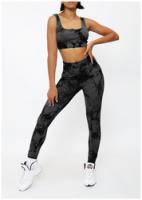 China OEM Floral Ladies Sports Bras Yoga Bra And Leggings Sexy Tracksuit for sale