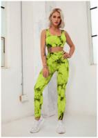 China OEM Floral Ladies Sports Bras Yoga Bra And Leggings Sexy Tracksuit for sale
