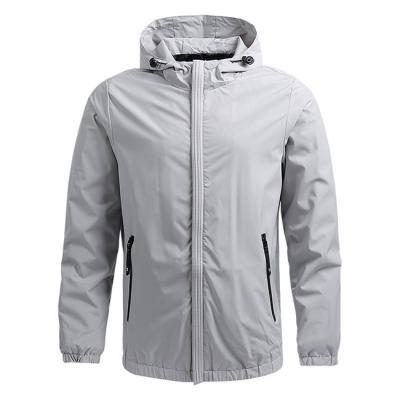 China 100% Polyester Pandex Outdoor Windbreaker Jacket Thin Fall Jacket for sale
