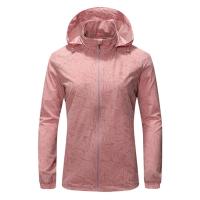 China Oem Factory Manufacturer Custom Logo Lightweight Printed Outwear Hooded Windbreaker Jackets for sale