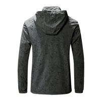 China Oem Factory Manufacturer Custom Logo Lightweight Printed Outwear Hooded Windbreaker Jackets for sale