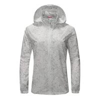 China Oem Factory Manufacturer Custom Logo Lightweight Printed Outwear Hooded Windbreaker Jackets for sale