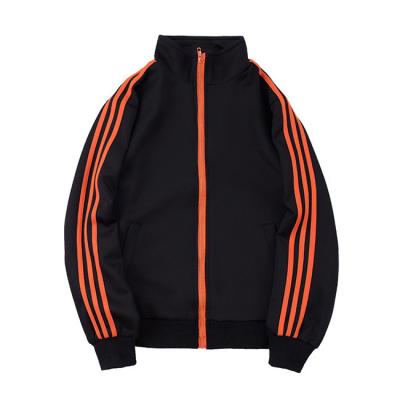 China Spring Autumn 4xl Sport Coat Tide Brand Three Bars Couple Baseball Jacket for sale