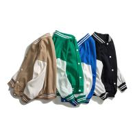 China 2022 New Embroidered Fashion Baseball Jacket Men'S And Women'S Matching Jacket Flight Jacket for sale