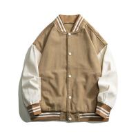 China 2022 New Embroidered Fashion Baseball Jacket Men'S And Women'S Matching Jacket Flight Jacket for sale