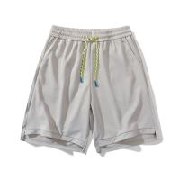 China 100 Percent Polyester Grey Waffle Shorts Outdoor Beach Pants For Men for sale