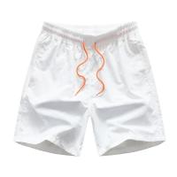China Summer Outdoor Surfer Board Shorts White Creative Recreation Shorts With Drawstring for sale