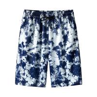 China Thin Wide Speed Dry Surfer Swim Trunks Tie Dye Beach Pants For Men for sale