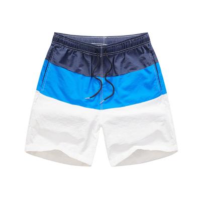 China Customized Quick Drying Mens XXL Golf Shorts Color Block Swim Shorts OEM for sale