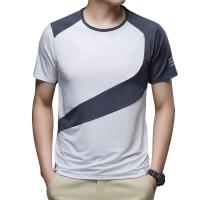 China 2022 Summer Breathable Outdoor Fitness Running Ice Silk T Shirt Men for sale