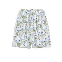 China Loose Print Large Size Athletic Leisure Shorts Broken Flower Beach Short For Men for sale