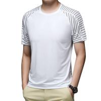 China Summer Thin Breathable Running Fitness Loose Short Sleeve T Shirt For Men for sale