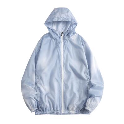 China Personalized Light Hooded Windproof Jacket Sun Protection Apparel OEM ODM for sale