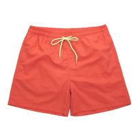 China Men's casual shorts Solid colour quick dry beach pants for sale