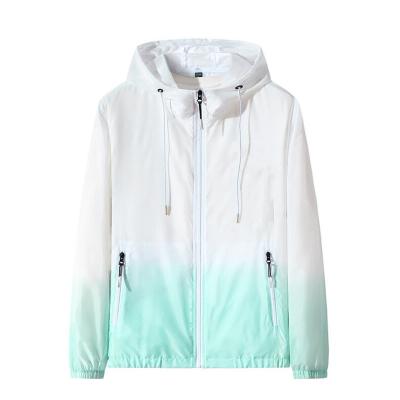 China Polyester Breathable Outdoor Windbreaker Jacket Summer Ultra Thin Sun Shirt for sale