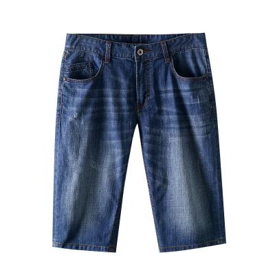 China Factory Label Summer Casual Loose Fit Denim Shorts Mens Denim Jeans for sale