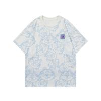 China Summer Short Sleeve T Shirt Cartoon Printed Half Sleeve Boys Casual Loose Shirt for sale