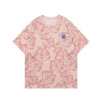 China Summer Short Sleeve T Shirt Cartoon Printed Half Sleeve Boys Casual Loose Shirt for sale