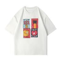 China New Summer 100% Cotton Round Collar Casual Short Sleeve Men'S T Shirt for sale