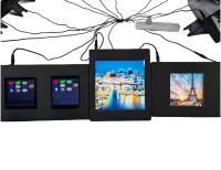China 900nits Square LCD Screen 4.97 Inch Square TFT Display 600*600 Mipi Interface for sale