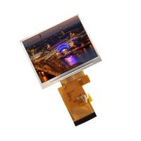 China 3.5 Inch 320 X 240 LCD Display With 800nits LED Backlight Driver for sale