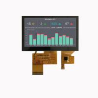 China 4.30 Inch KADI TFT Modular LCD Panel Industrial RGB 480x272 for sale