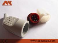 China HP IBP Connector 12-Pin Red Medical Cable with 4.00mm Exit Diameter and 3000-5000 Cycle Durability for sale