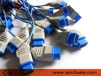 China Nihon Kohden DB9 14-Pin SpO2 Patient Monitor Cable with 3000-5000 Cycle Durability and ISO13485 Certification for sale