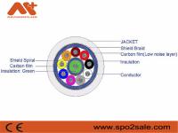 China Medical Patient Monitor Repair Cables - TPU SpO2 ECG EKG 4mm 5mm Diameter with ISO13485 CE Certification for sale