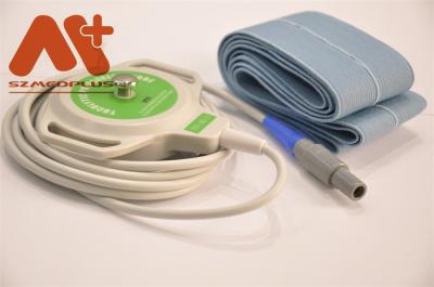 China Sunray CTG Fetal Transducer Ultrasound TOCO Probe SRF618B6 with 2.4M Cable and 5-Pin Connector for SRF618A/B/B+/B5 Monitors for sale