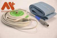 China Sunray CTG Fetal Transducer Ultrasound TOCO Probe SRF618B6 with 2.4M Cable and 5-Pin Connector for SRF618A/B/B+/B5 Monitors for sale