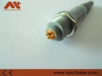 China 1P Pull Push 6-Pin Plastic Medical Connector with 5.00mm Cable, 3000-5000 Cycle Life, ISO13485 & CE Certified for sale