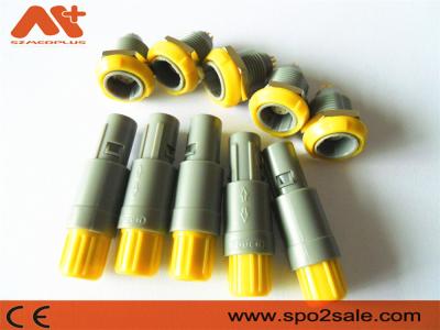China G51MC7-P08LFD0-0040 8-Pin Medical Connector with 3000-5000 Cycle Life, Grey ABS Housing for sale